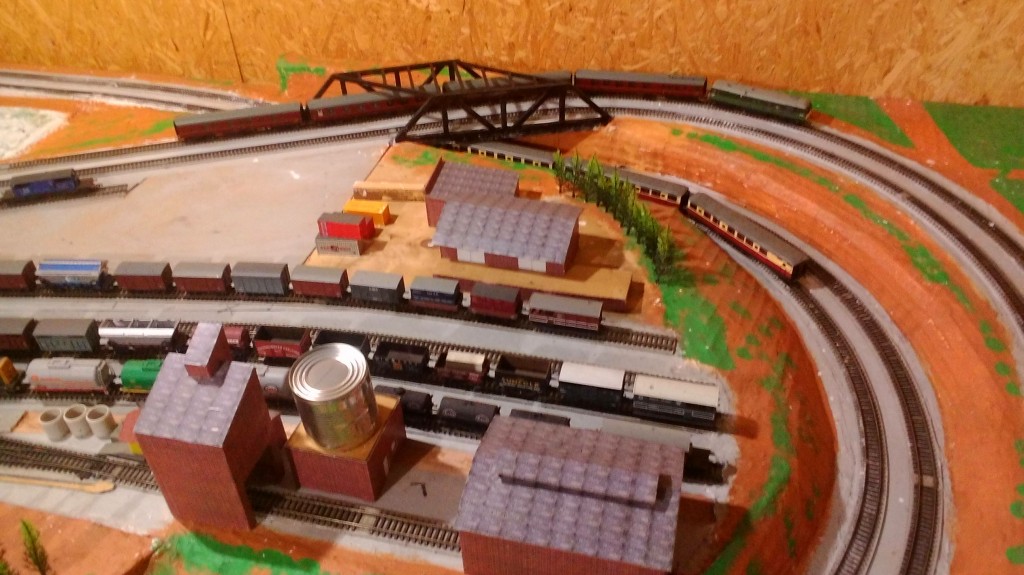 Trees and Bridge Added To HO Layout - Model Train Help BlogModel Train ...